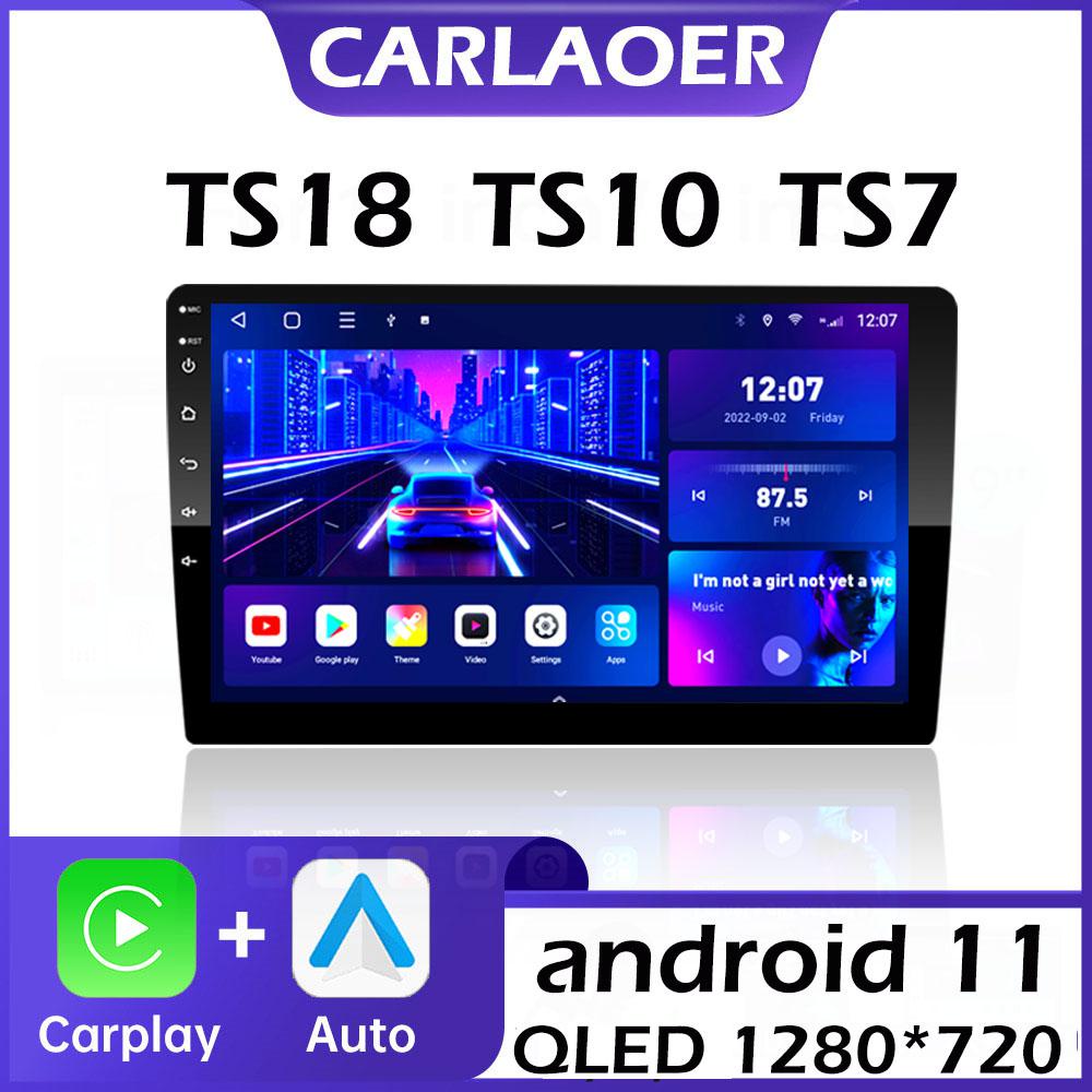 Ts10 18 2din Car Android Radio Multimedia Player 9 10 Inch Carplay For