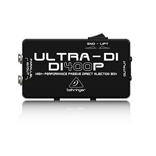 Behringer Direct Box Passive type Compact size ULTRA-DI DI400P DTM ...