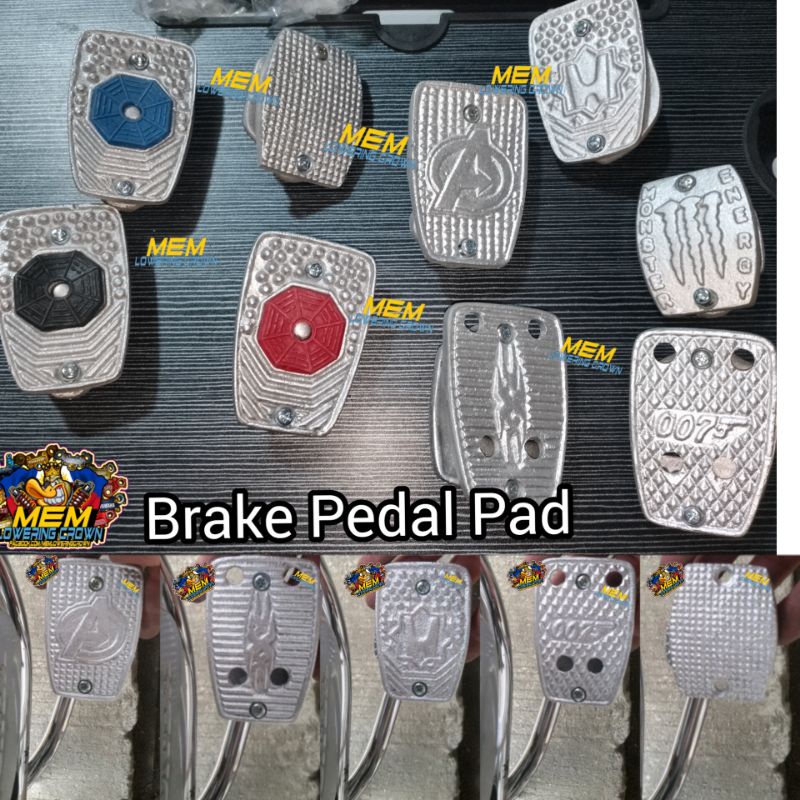 Brake pedal pad (Universal) for all types of motorcycle | Shopee ...
