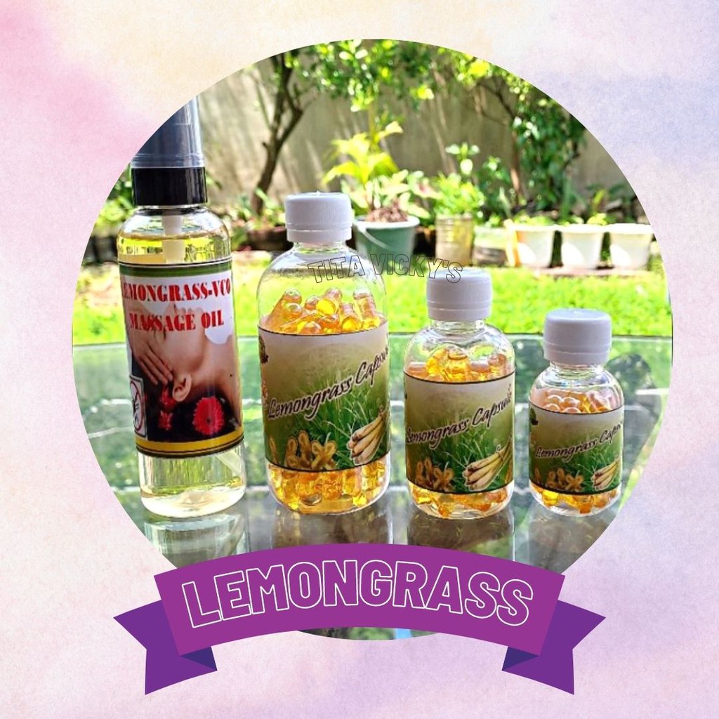 Tanglad | Lemongrass Capsule and Massage Oil | Shopee Philippines