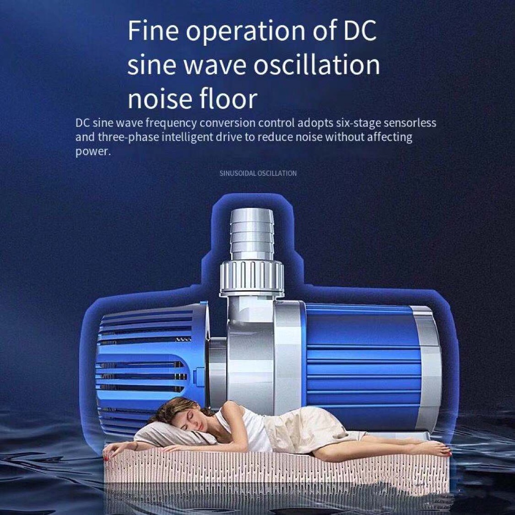 24V low pressure high power fish tank submersible pump filter pump ...