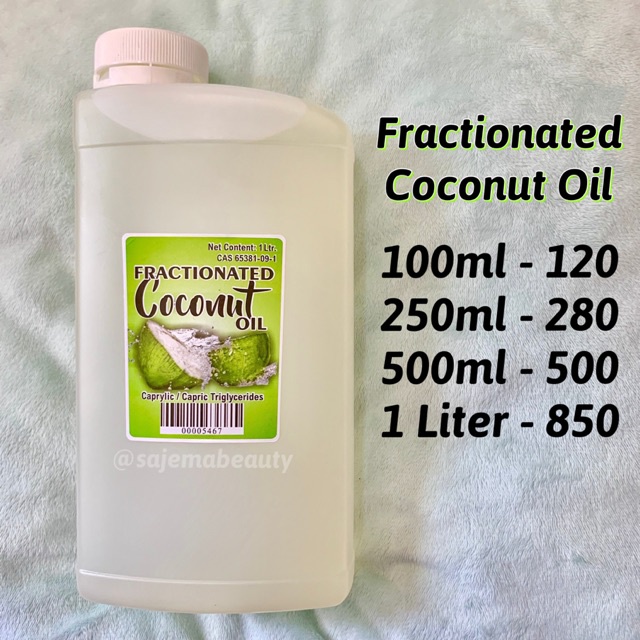 Fractionated Coconut Oil (500ml to 1 Liter) | Shopee Philippines