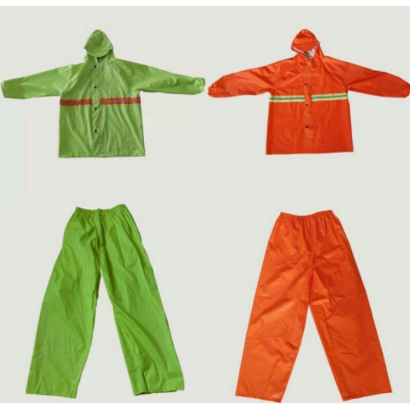 ﹍Reflective Raincoat set For Adult Man's raincoat makapal kapoti ...