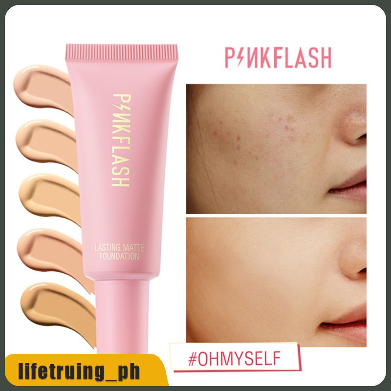 ™pinkflash Bb Cream Full Cover Face Base Liquid Foundation Lasting All