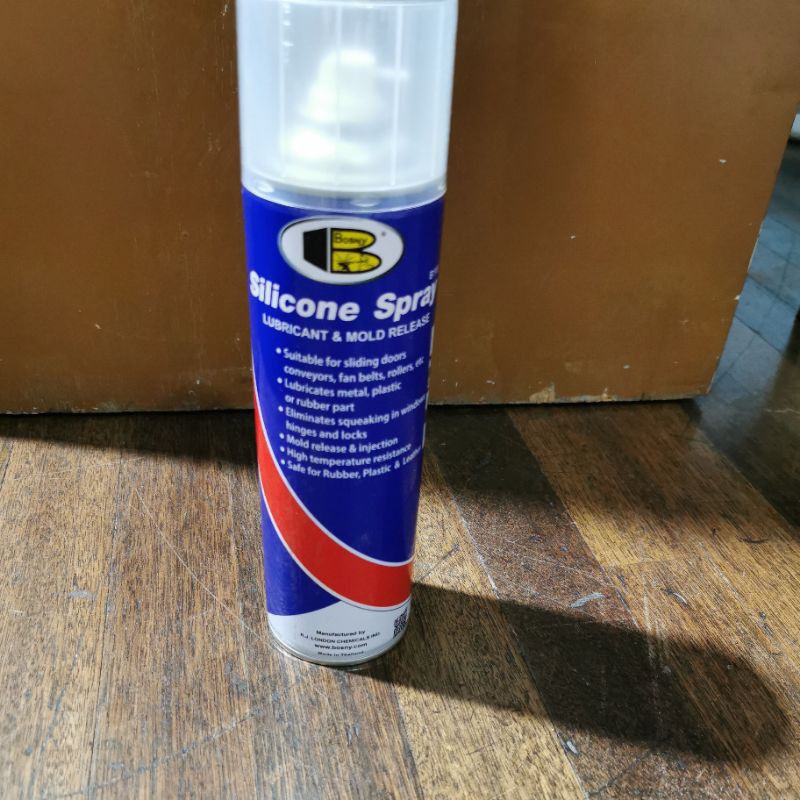 Bosny silicon lubricant release spray clear (500cc) | Shopee Philippines