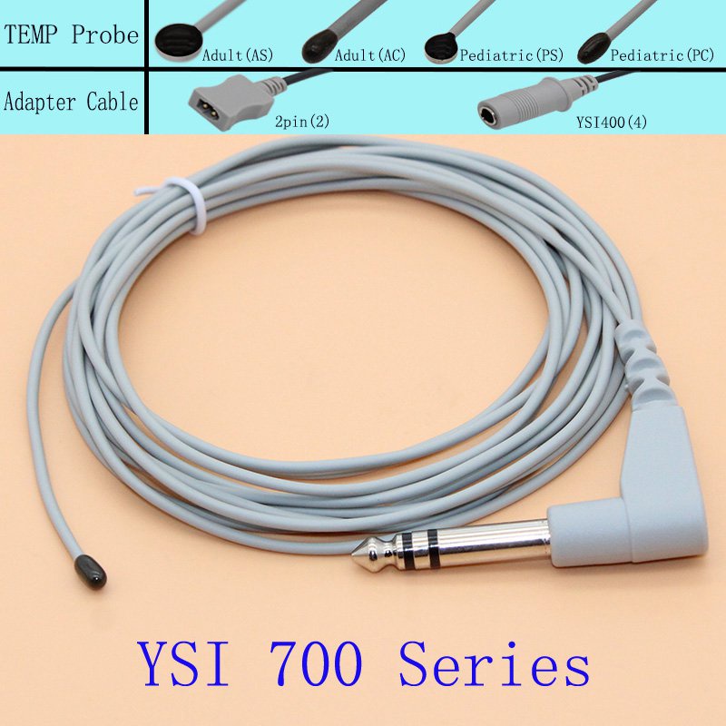 YSI 700 reusable temperature probe,adult/pediatric skin surface ...