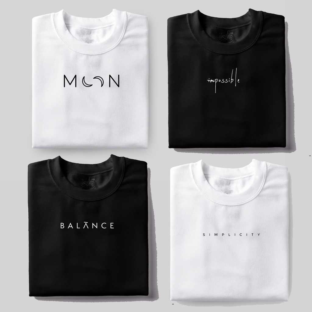 T594 STATEMENT SHIRT Design Graphic Printed Tees White Black Tshirt for ...