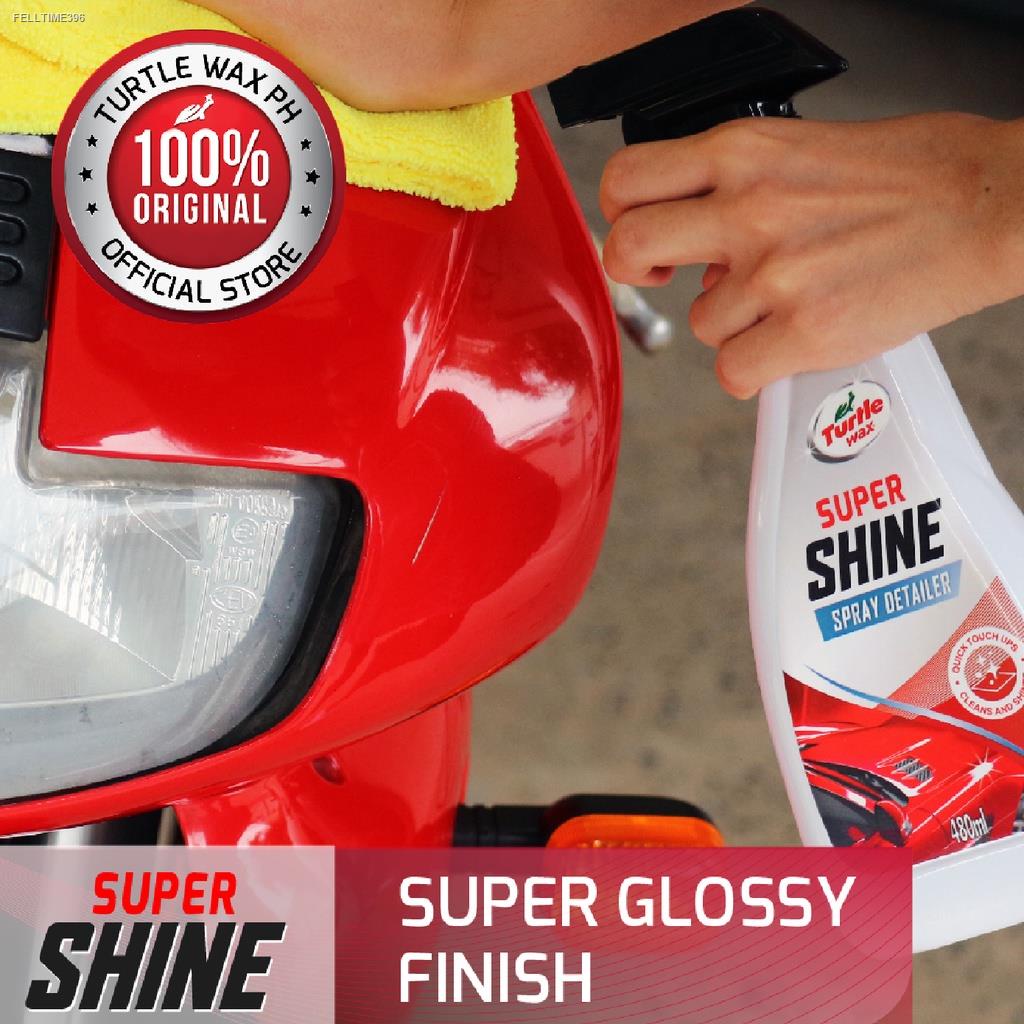 ♂Turtle Wax Super Shine Series Spray Detailer Waterless Wash for Cars ...