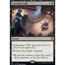 MTG Curtains' Call (CL: Baldur's Gate) | Shopee Philippines