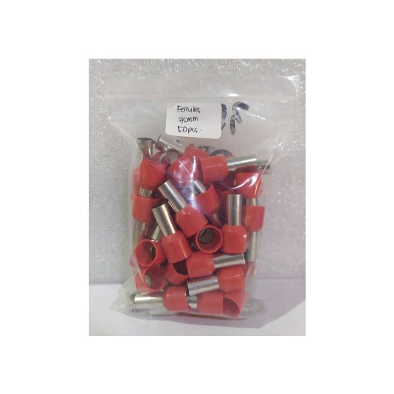 35mm2 (AWG #2) Wire Ferrules (50pcs) | Shopee Philippines
