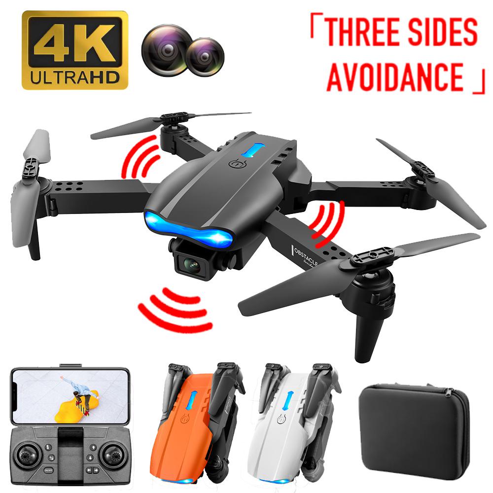 LSRC E99 K3 PRO Mini Drone 4K HD Camera WIFI FPV Obstacle Avoidance Foldable Profesional RC Dron ...