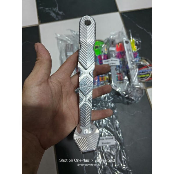 TRC side stand for Raider carb & fi, smash, shogun. R150 makapal solid ...