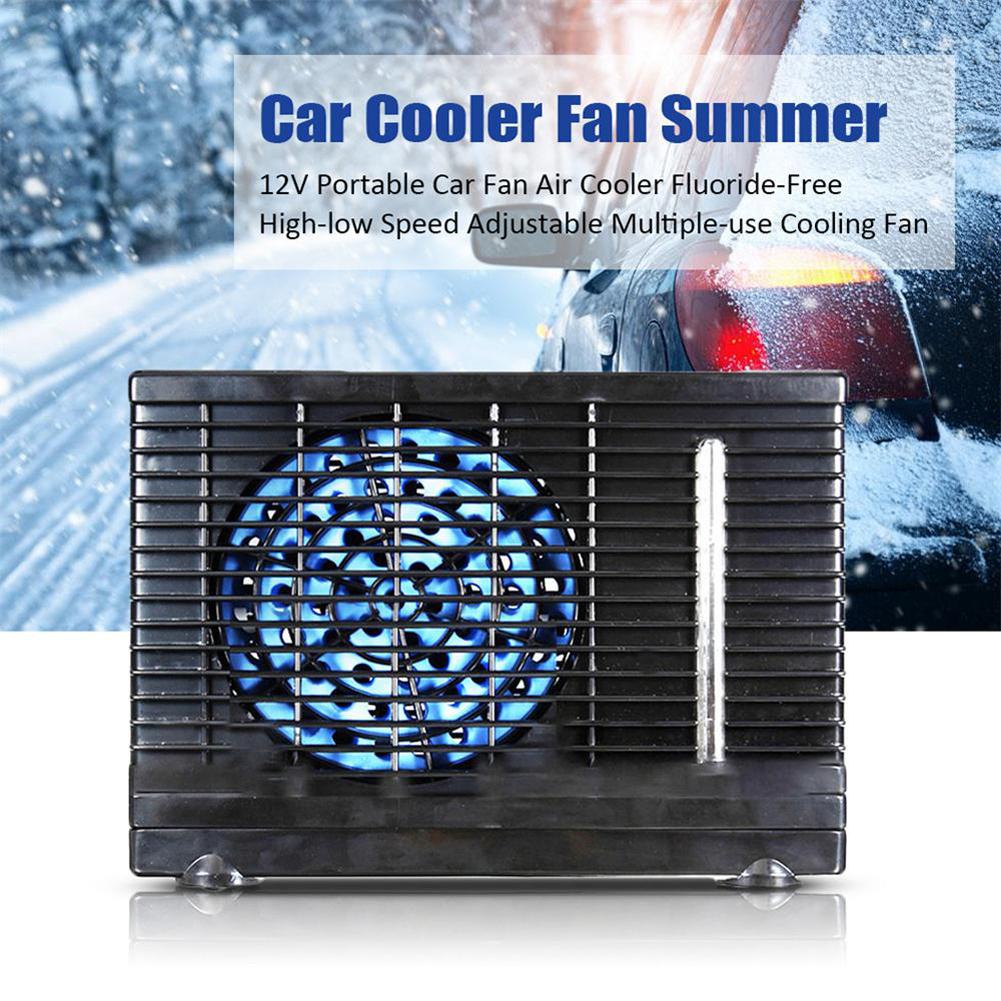 12V Car Air Conditioner Adjustable Electronic Car Cooler Removable Auto ...