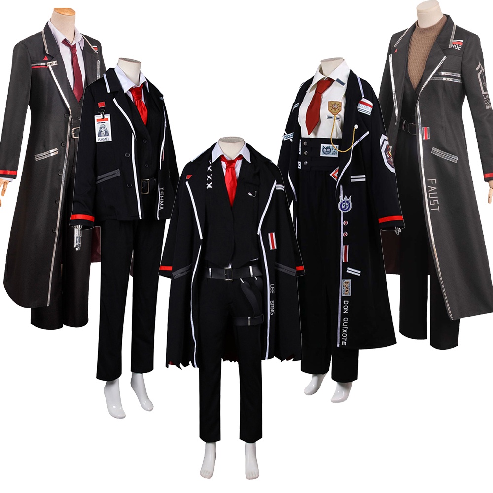 ₪Limbus Company Hong Lu Faust Yi Sang Cosplay Costume Men Women Shirt ...