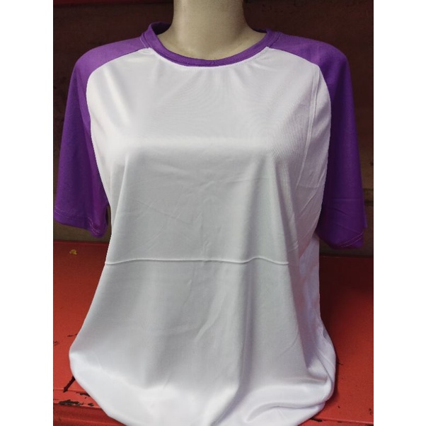 RAGLAN Violet ACTIVE T/S SHORT Sleeve sports material, wicking and ...