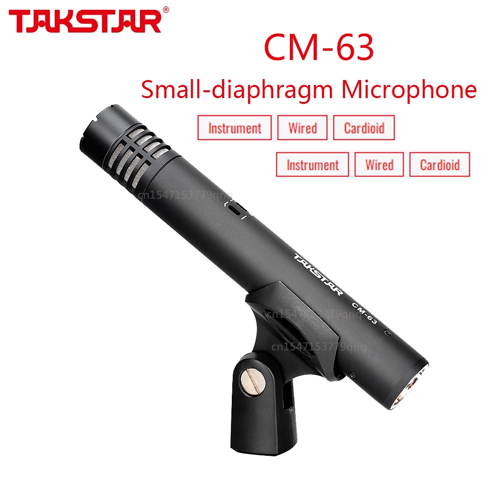 ♣ Takstar CM-63 Small-diaphragm Microphone Instrument Cardioid ...