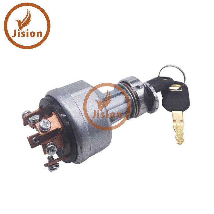 JISION Excavator Parts E320B Excavator 6 Lines Ignition Keys Switch ...