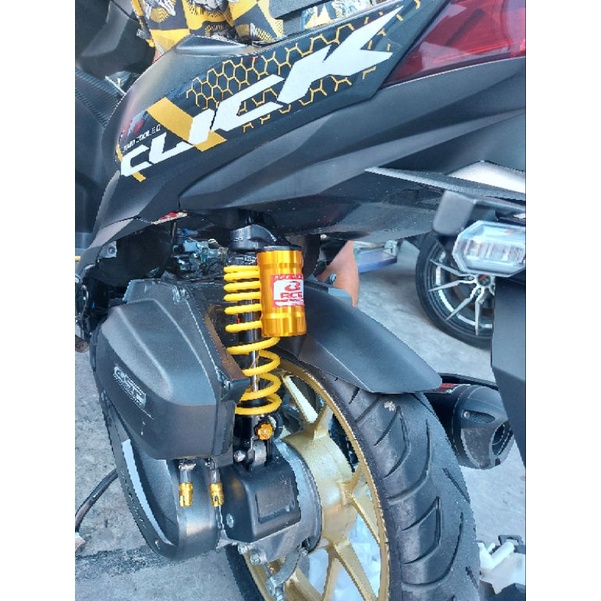 Click V3 V2 V1 125 150i RCB MB2+ shock 330mm gold (Plug ang play ...
