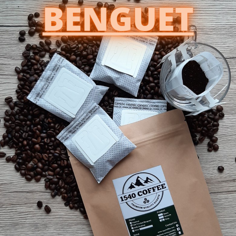 ☒♀Coffee Drip - Benguet Flavor [1540 Coffee™ | Coffee in Drip Bags ...