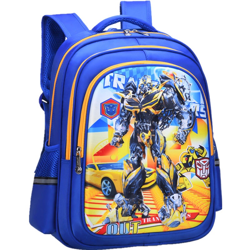 Transformers Schoolbag Primary School Student Kindergarten Children Boy ...