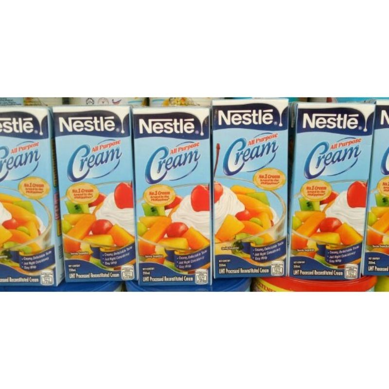 ₪Nestle All purpose Cream/250ml | Shopee Philippines