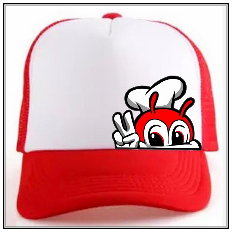 Peeking Jollibee Classic Trucker Net Cap Hat Mesh Snap Back Fashion ...