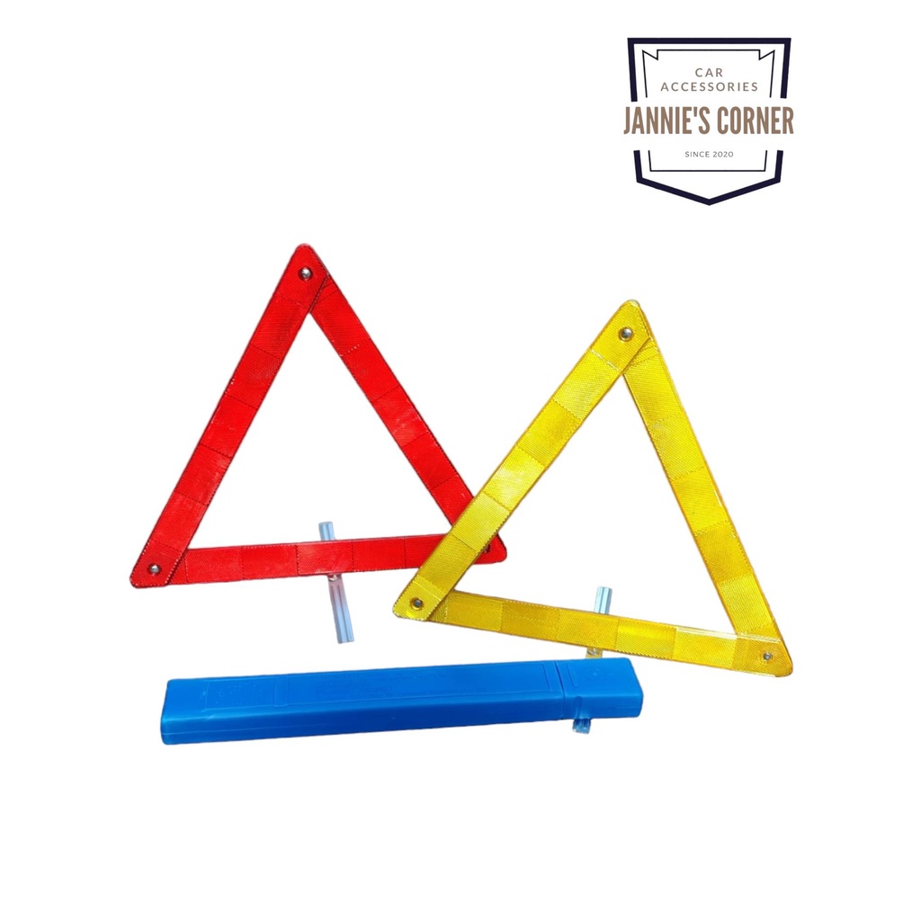 Red and Yellow Early Warning Device EWD (Pair) | Shopee Philippines