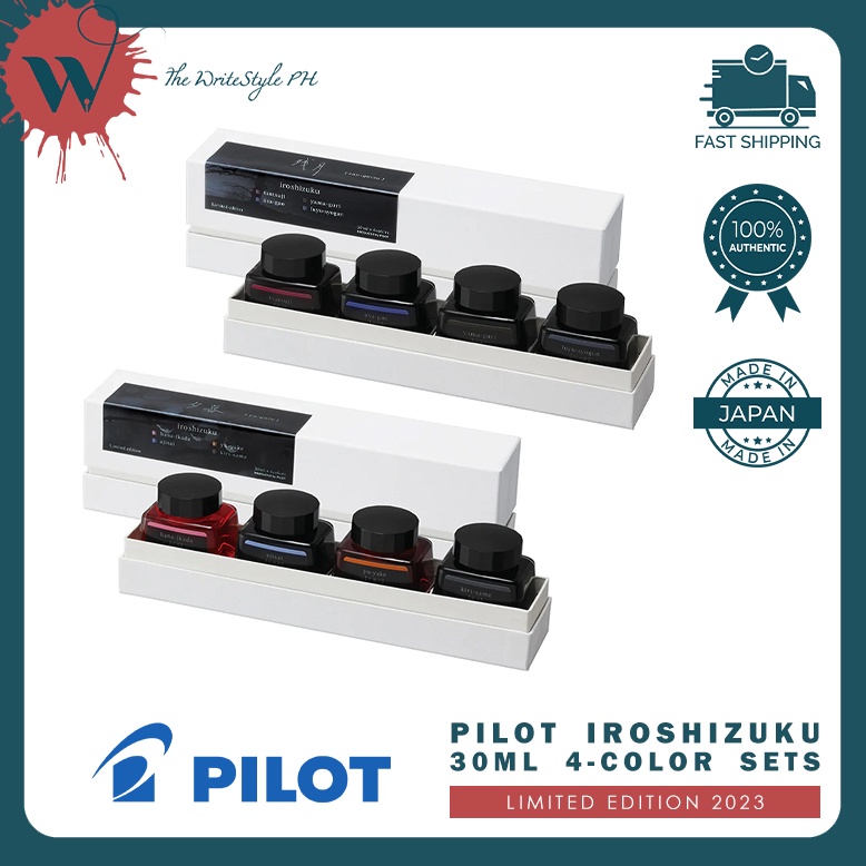 Pilot Iroshizuku 30ml 4 Color Sets (Limited Edition 2023) | Shopee Philippines