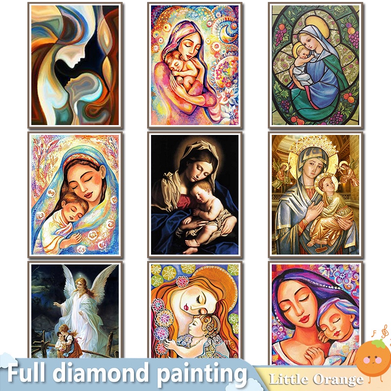 [Little Orange] Diamond Painting Set Round 5D DIY Diamond Painting Our ...