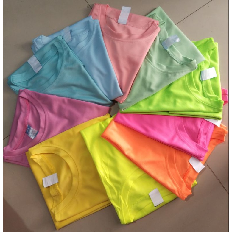 LIGHT Colors Drifit T-shirt Men & Women American size Plain Mens ...