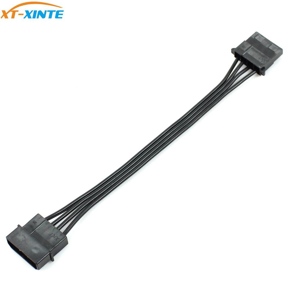 XT-XINTE Extension Cables Large 4 Pin Male to Female 4P IDE Power ...