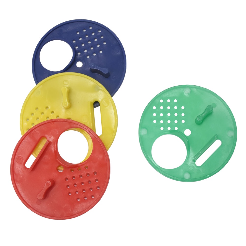 LVUO 5 Pcs Beekeeping Tools Beehives Plastic Round Beehives Nest Door ...