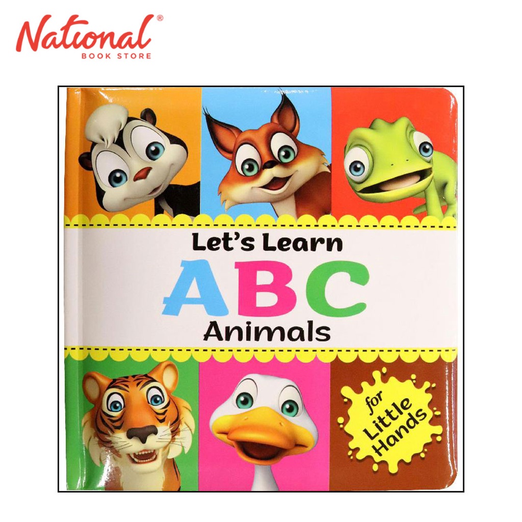 Let’s Learn ABC Animals For Little Hands - Hardcover - Learning Aid for ...