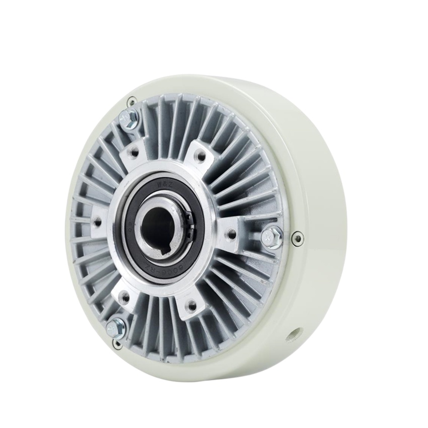 Single shaft magnetic powder brake Double shaft clutch Hollow shaft ...