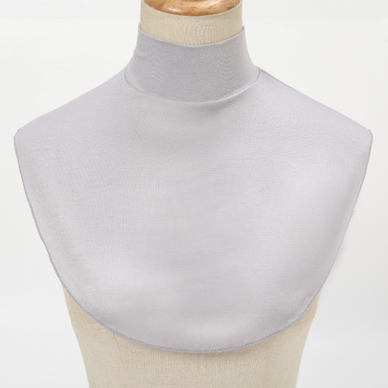 Women's Turtleneck Cover Scarf Fake High Neck Muslim Fashion Soft ...