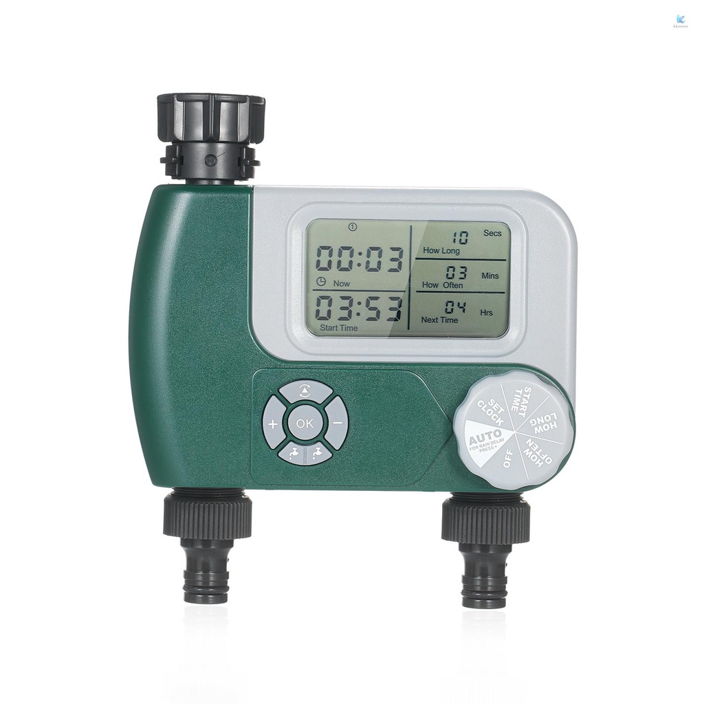 KKmoon Programmable Digital Hose Faucet Timer Outdoor Battery Operated ...