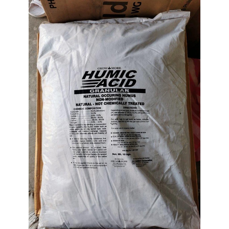 HUMUS GRANULES HUMIC ACID ORGANIC GRANULES FOR SOIL APPLICATION 10 KG ...