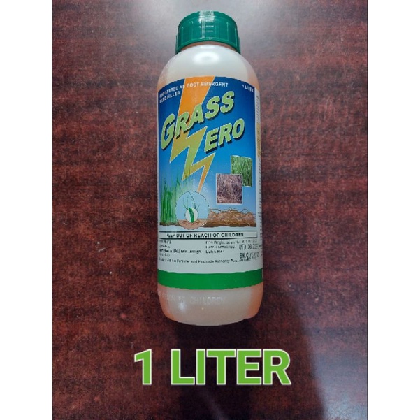 GRASS ZERO (1 LITER) HERBICIDE | Shopee Philippines