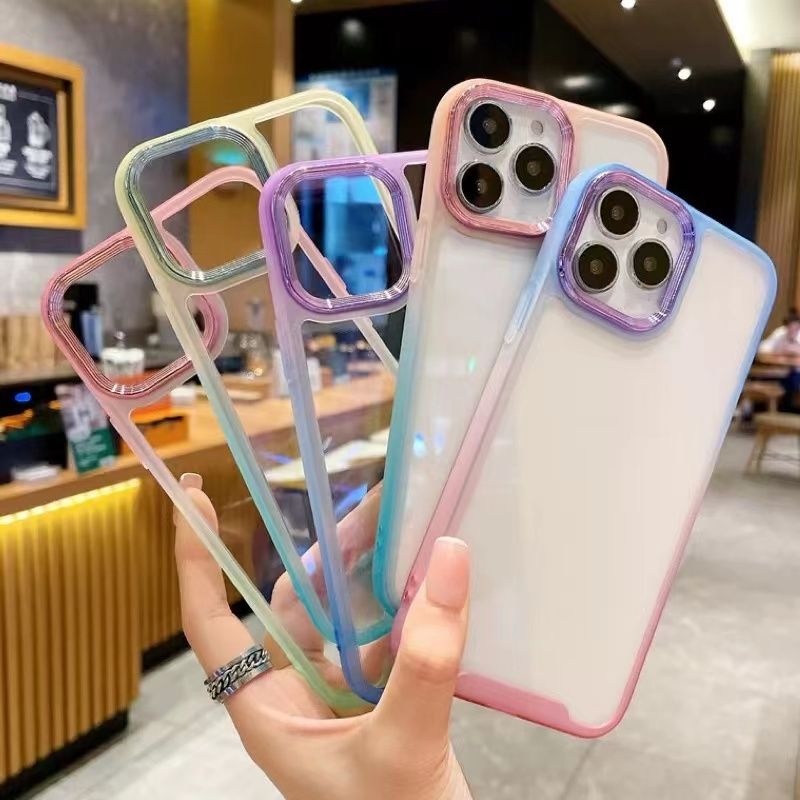 Luxury Clear Laser Rainbow Hard Case ip 11 11pro 11promax 12 ...