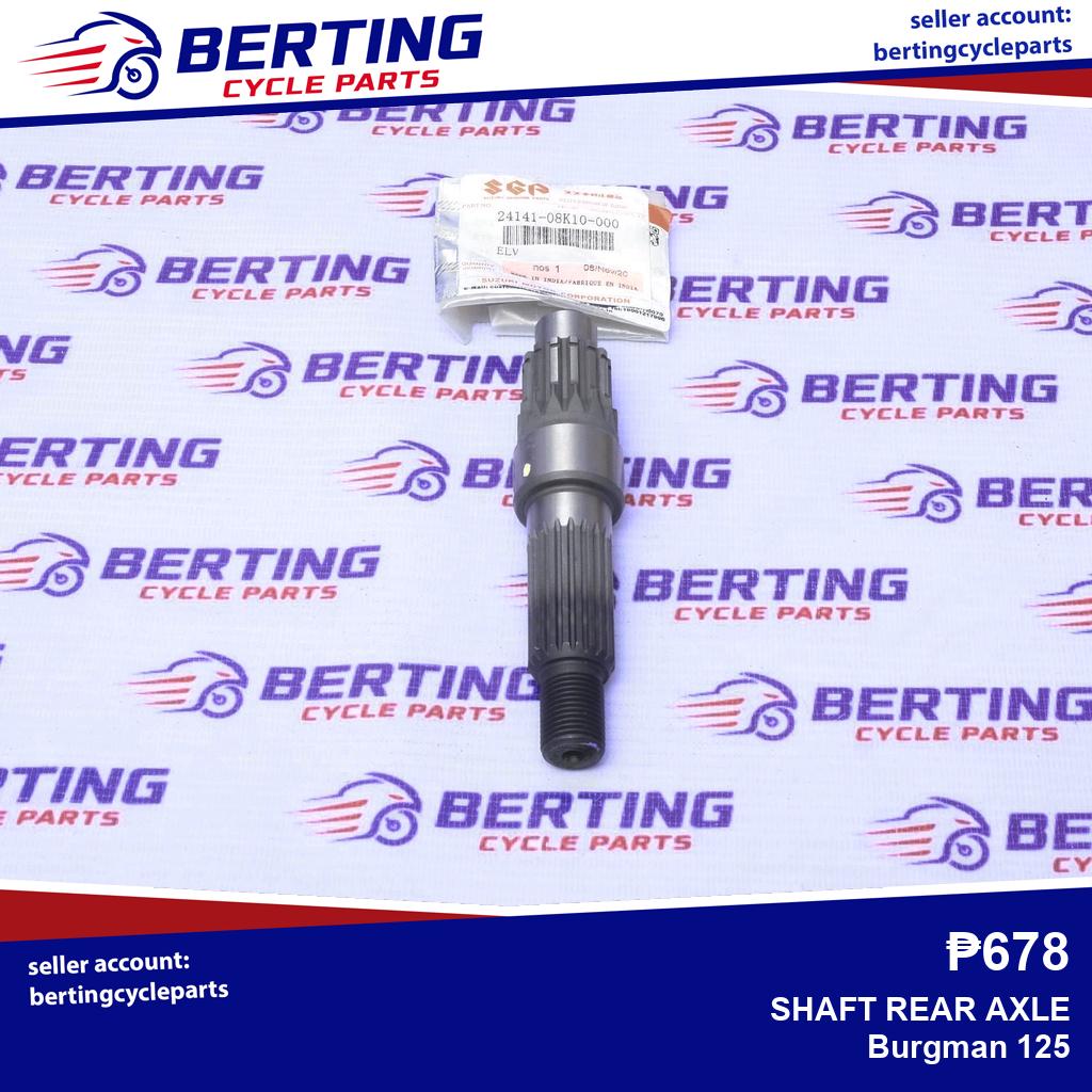 SGP SHAFT REAR AXLE Suzuki Burgman 125 Genuine 24141-08K10-000 | Shopee ...