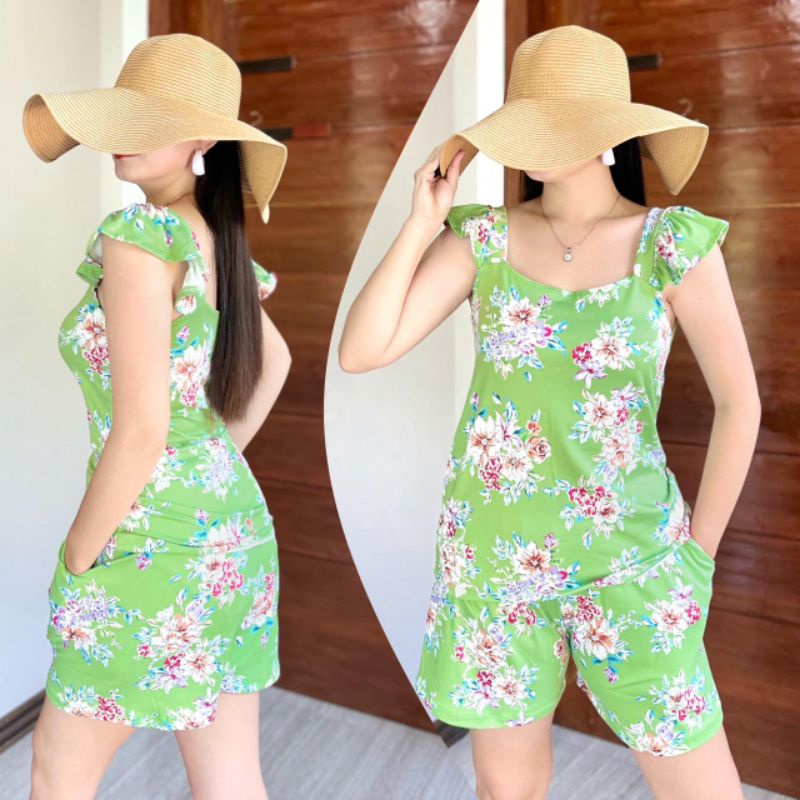 TERNO SHORT RUFFLES FREE SIZE PERFECT FOR SUMMER OOTD | Shopee Philippines
