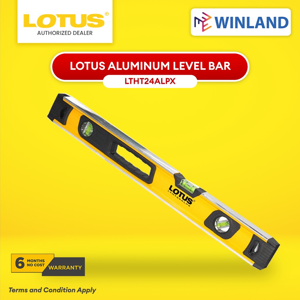 Lotus by Winland 24inch Aluminum Level Pro Bar LTHT24ALPX | Shopee ...