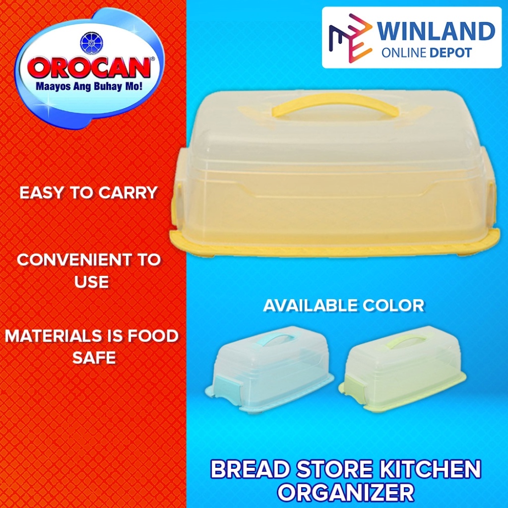 Orocan by Winland Affordable and Quality Bread Store Kitchen Organizer ...