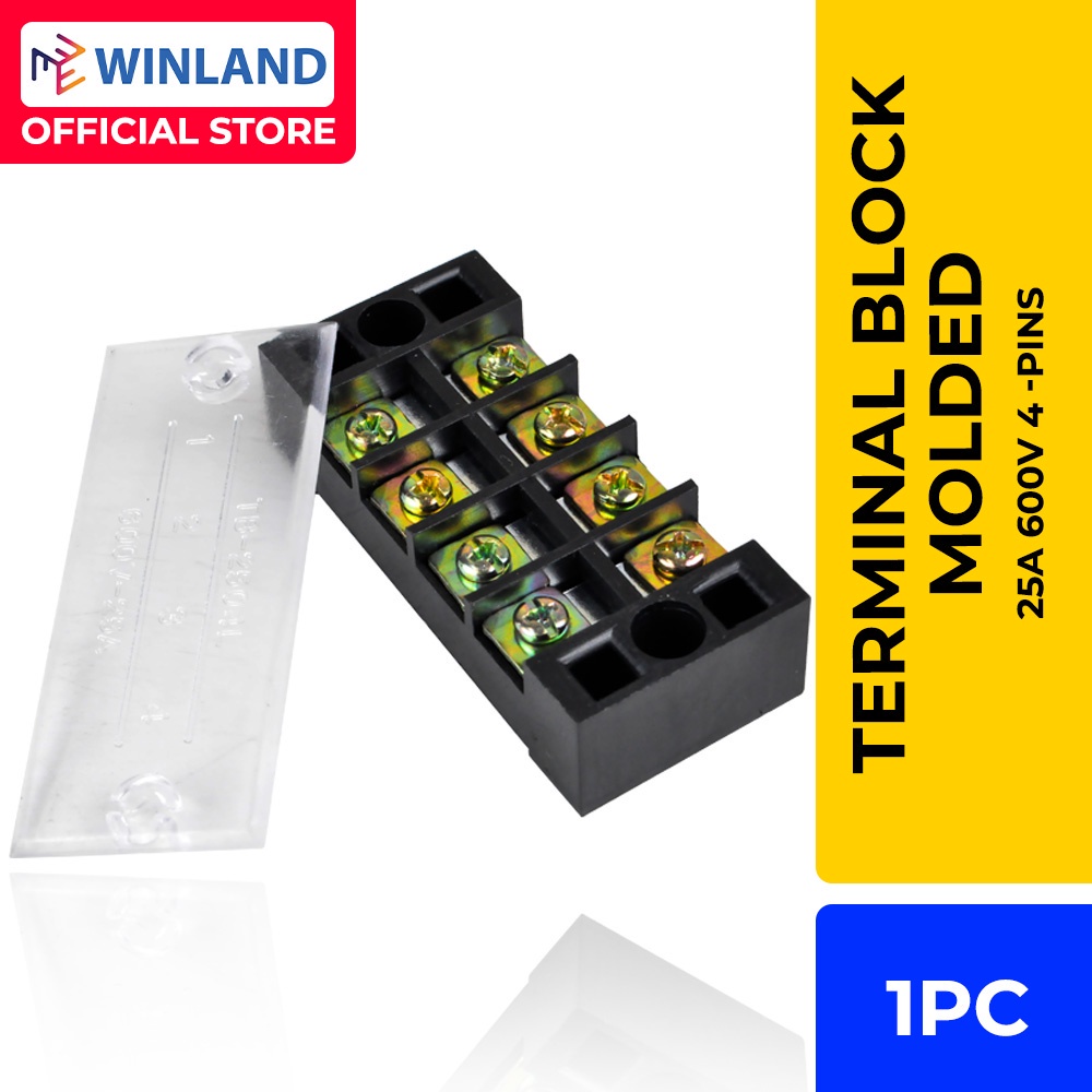 [1889]WINLAND Terminal Block Molded Electrical Type w/25A/Ampere 600VC ...