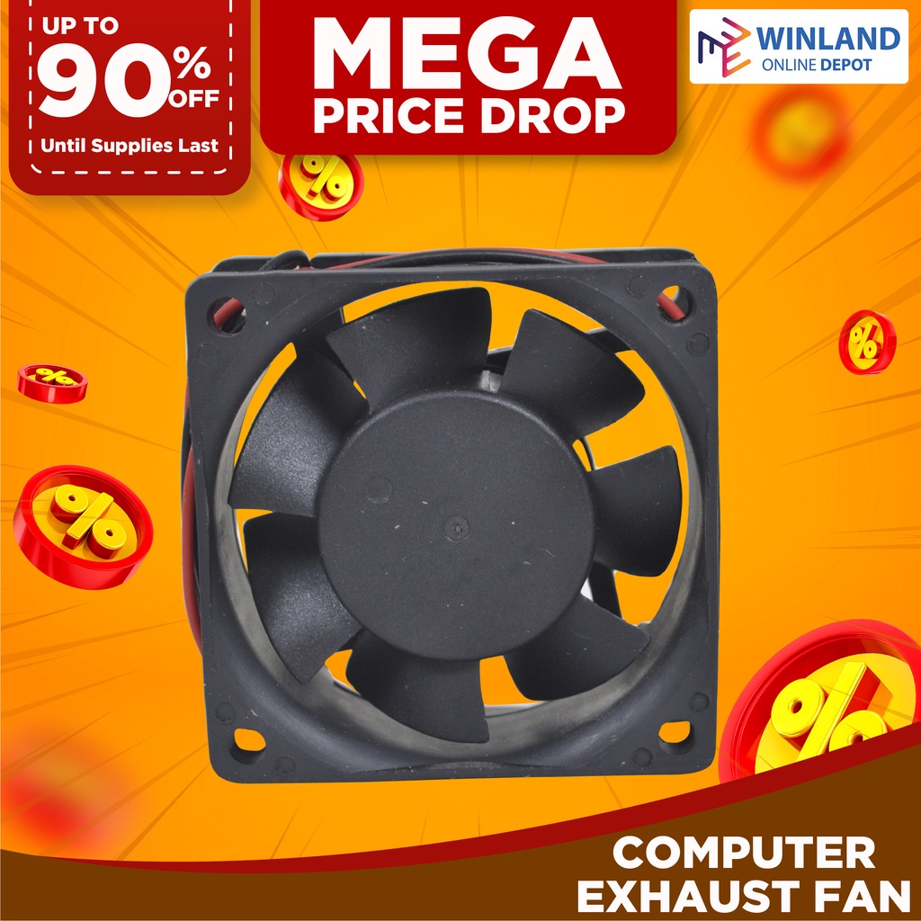 Metro by WinlandVISION 12V Computer Cooling Fan | Exhaust Blower Fan ...