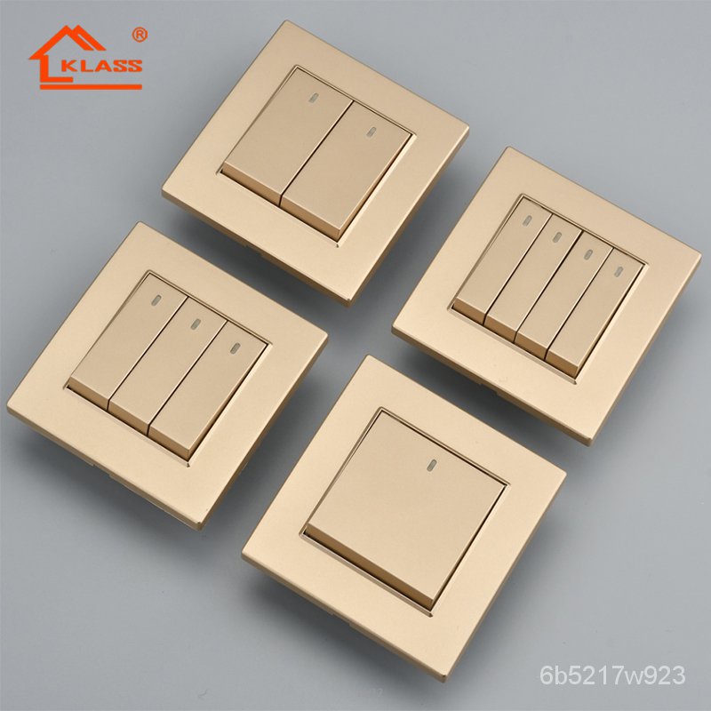 Modern Design mechanical 16A Gang Way light Switches decorative child ...