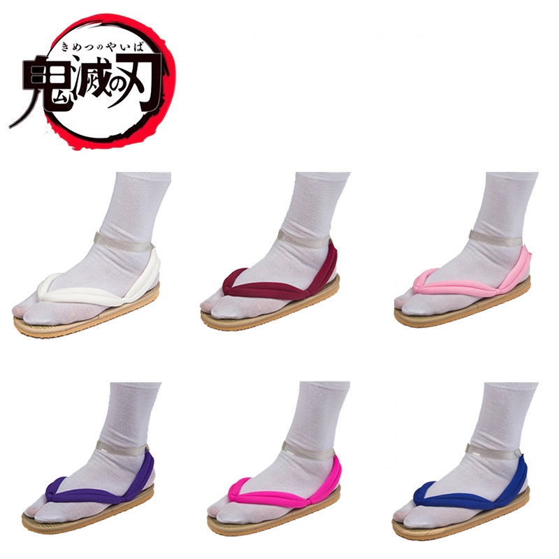 Japanese Demon Slayer Kimetsu No Yaiba Anime Cosplay Shoes Tanjirou ...