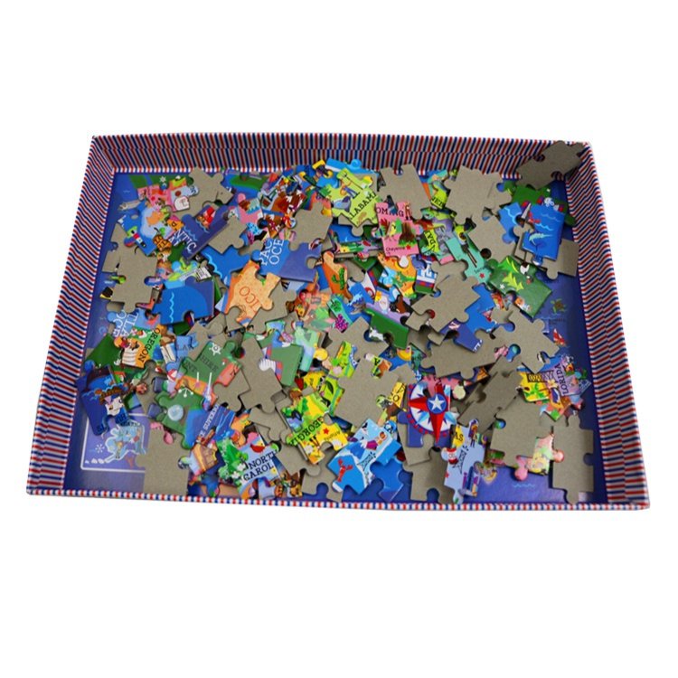 Geography knowledge map toy America map world map puzzle for kids ...