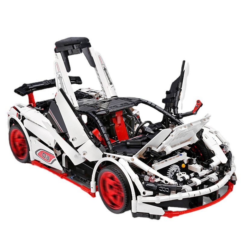 Mould King 13067 High-Tech Motorized Car APP Remote Control McLaren P1 ...