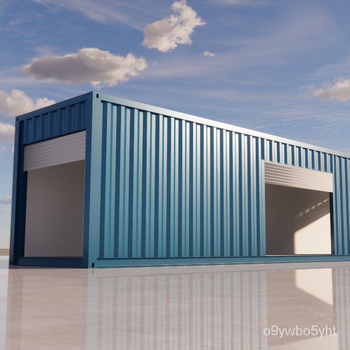 Self Storage Shed Warehouse Building Light Steel Mini 40ft Container ...